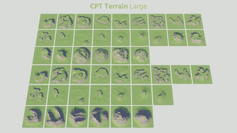 Unity - Low Poly Modular Terrain Pack